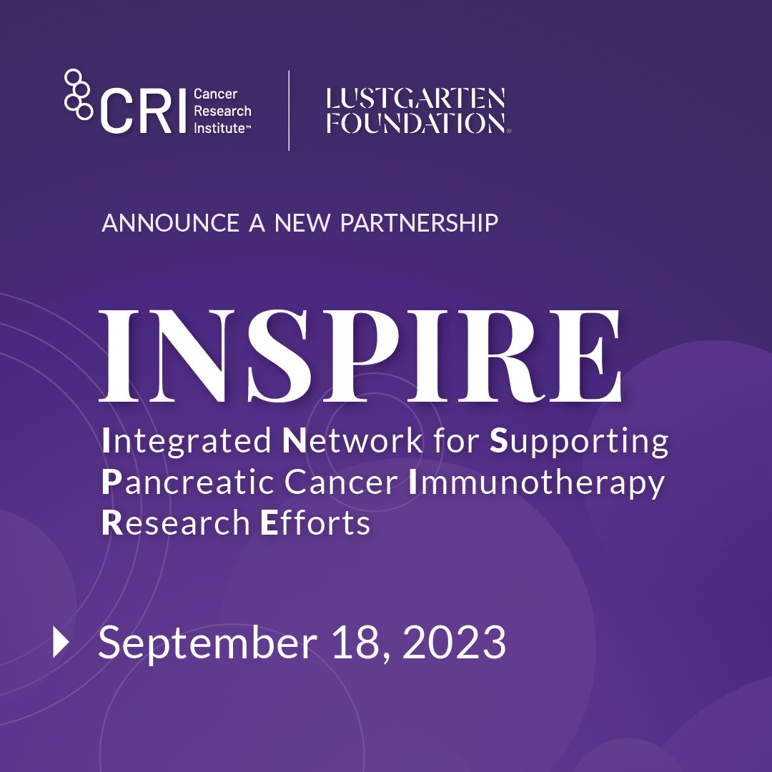 The Cancer Research Institute and the Lustgarten Foundation Announce ...