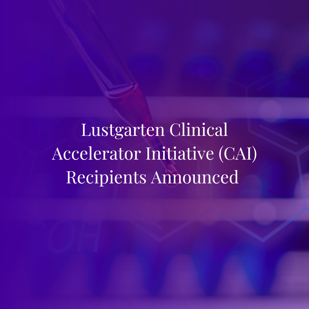 Clinical Accelerator Initiative (CAI) Recipients Announced